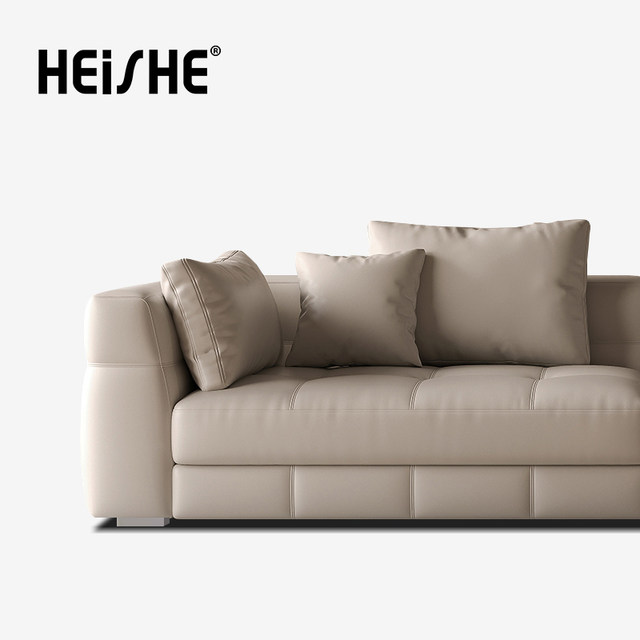 Heishe Blazer's in -line leather sofas
