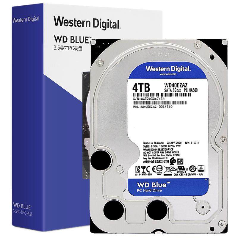WD Western Digital 4TB Blue Mechanical Hard Drive - 3.5-Inch CMR ...