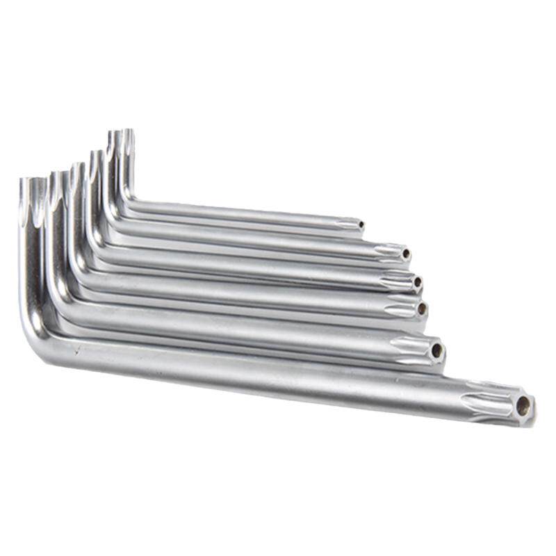 T10-T55 Anti-Theft L-Shaped Torx Wrench, Star-Shaped Hexagonal Wrench ...