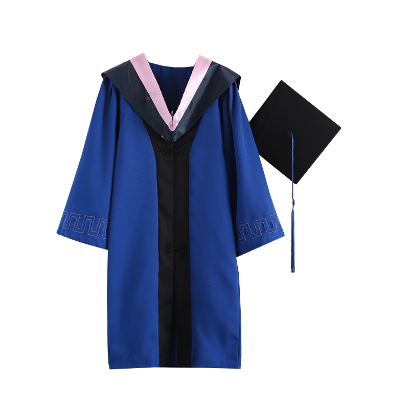 Master's Degree Graduation Dress Custom College Style