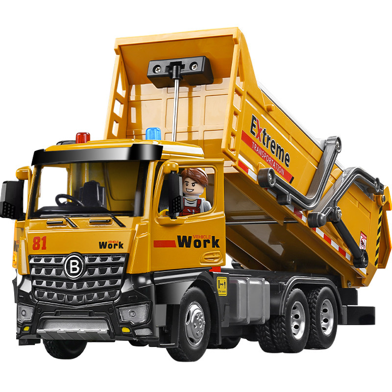 Stor legering dumper leketøy | boy truck crane engineering vehicle car ...