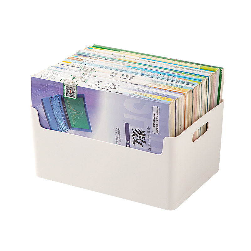 A4 Book Storage Box - Desktop Bookshelf for Children's Books, Textbooks ...