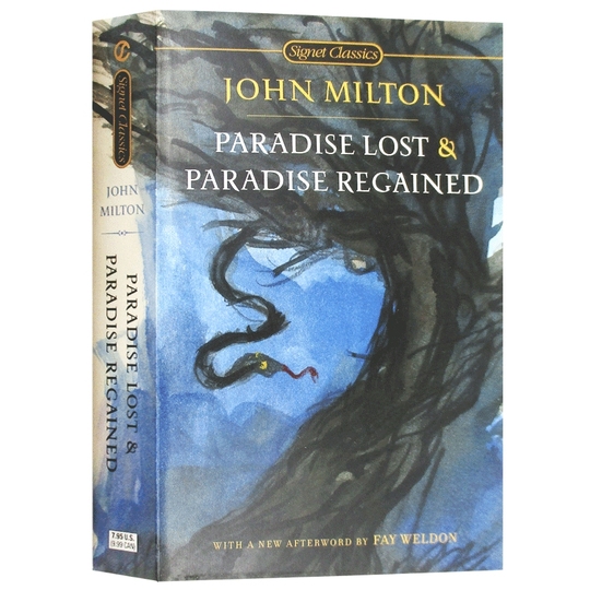 Paradise Lost & Paradise Regained - Engelsk Original - John Milton
