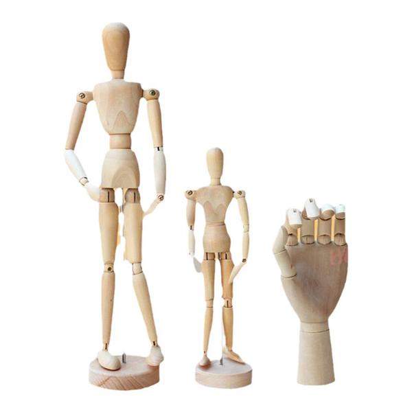 Wooden man - 4.5-inch wooden figure [about 11cm] | Yao di