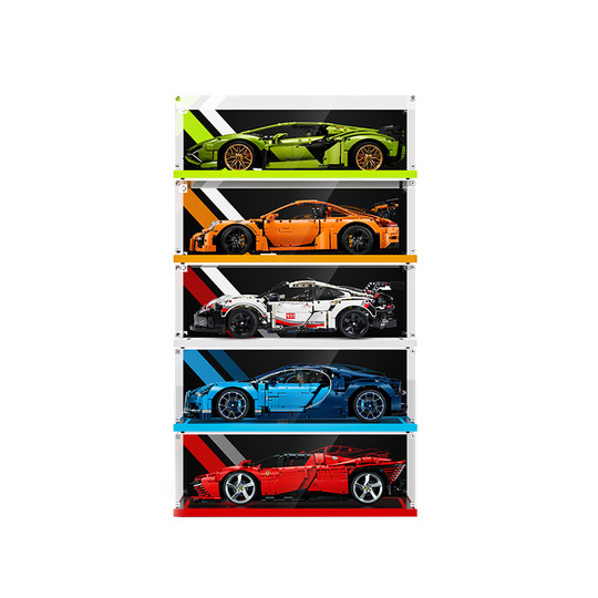 LEGO Lamborghini Ferrari Bugatti Porsche Display Box | Acrylic ...