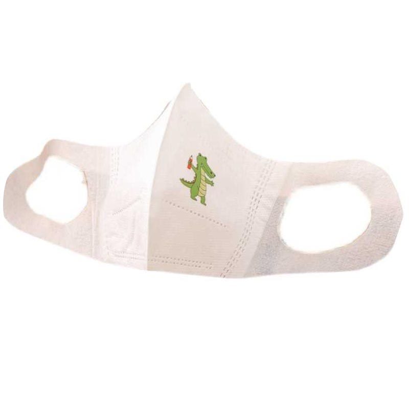 Children's 3D Disposable Face Masks - Cute Fan-Shaped Protective Masks ...