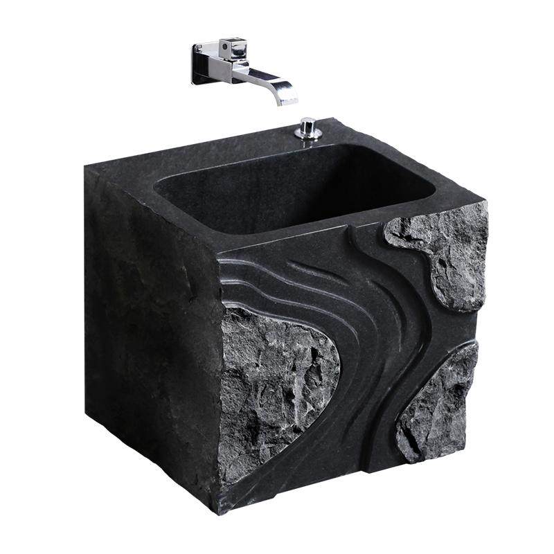 Sunshine Jade Stone Mop Pool | Outdoor Courtyard Sink | Luxury Balcony Mop