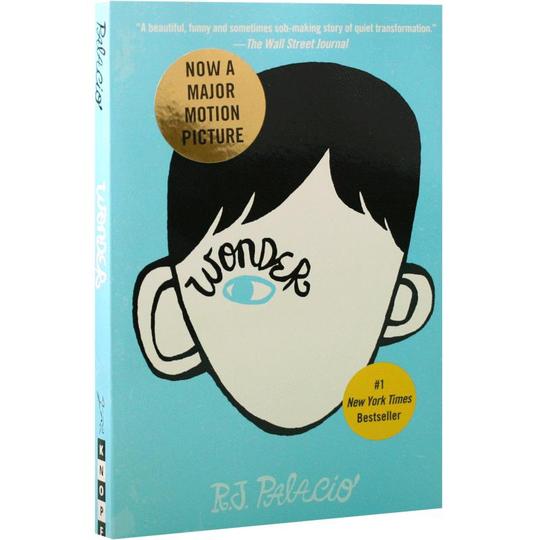 Wonder - R.J. Palacio - ინგლისური ორიგინალური რომანი