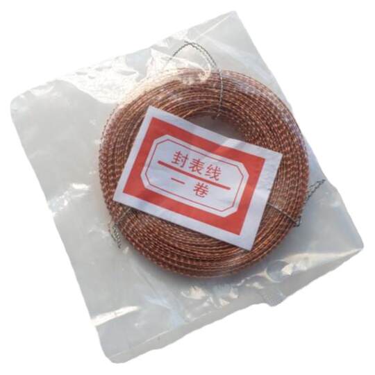 Double-Strand Copper-Lead Sealing Wire - Threaded Twisted Pair for ...
