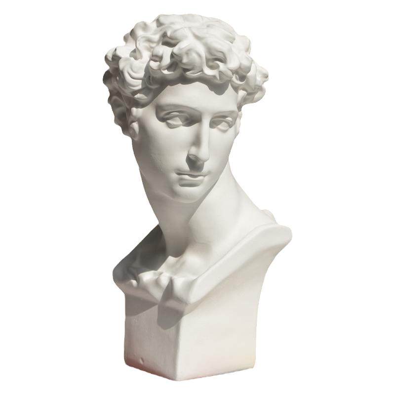 Plaster Statue of David Plaster Statue Art Teaching Aids Plaster Head ...