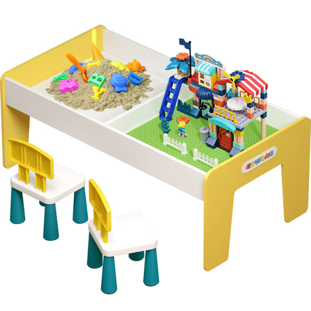 Children's toy building block table multifunctional toy tables and ...