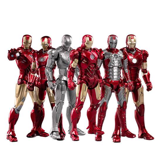 Disney's Trendy Iron Man Figure Assembly Model - 10th Anniversary Series