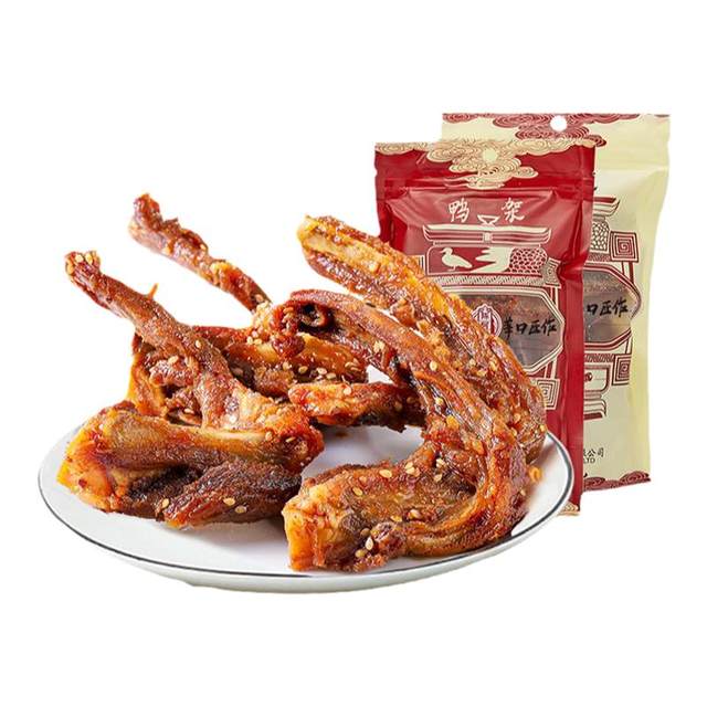 Chen Abing's air-dried duck clavicle duck clavicle Internet celebrity ...