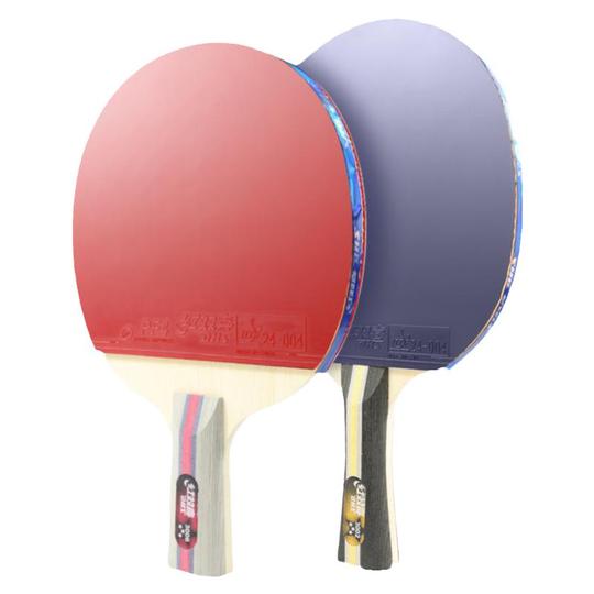 DHS 3-Star Table Tennis Racket - Horizontal Grip - Beginner Friendly