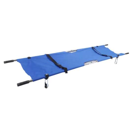 Simple Folding Stretcher for Emergency Rescue and Household Use