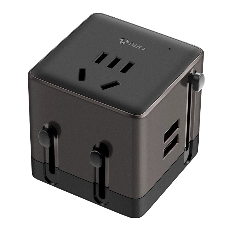 Bull International Universal Travel Adapter - Multi-Country Plug