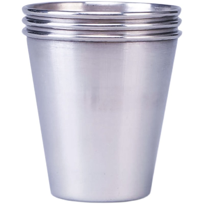 Bar Legend Stainless Steel Bullet Cup - Shot Cup Mixing Cup Tequila Sip ...