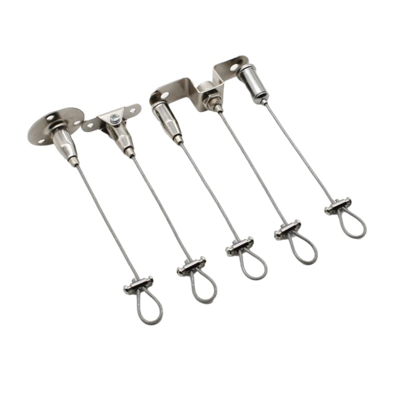 Fixed Acrylic Board Hanging System with Wire Rope for Chandeliers and ...