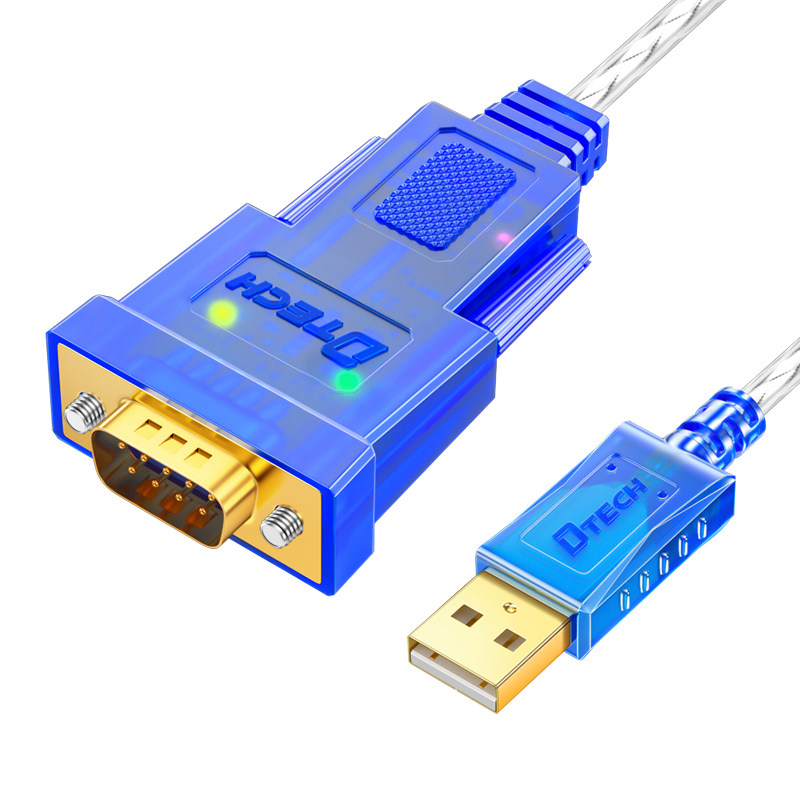 German Bundesliga USB to RS232 Serial Cable - 9 Pin DB9 Male to Type-C