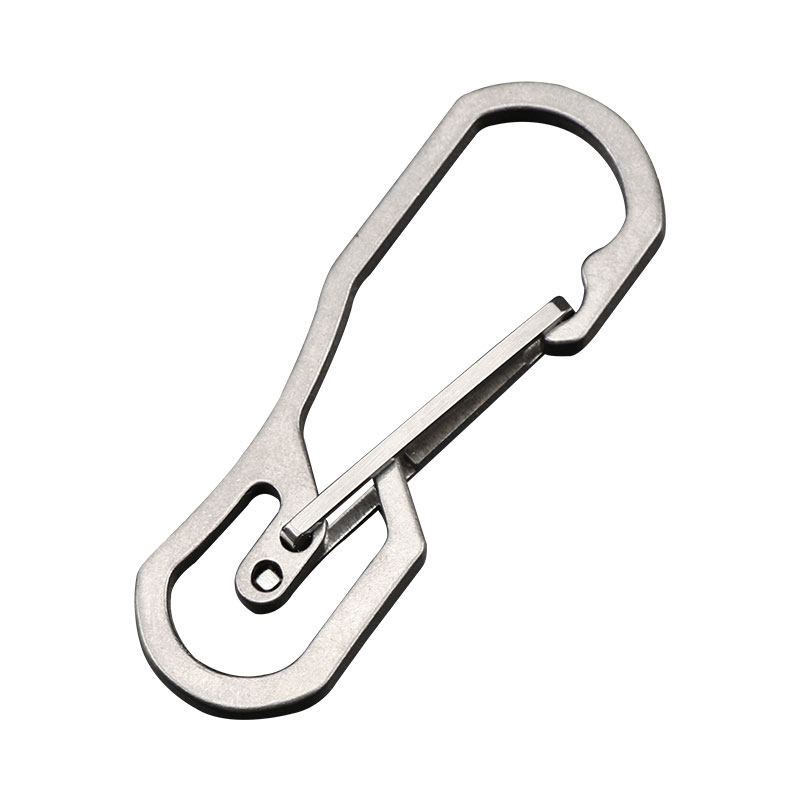 Wolf Spirit Stainless Steel Tactical Keychain Buckle - EDC Multi-Tool