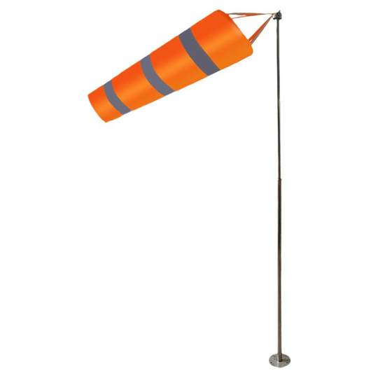 Windsock Metal Stainless Steel Wind Vane - Luminous Reflective