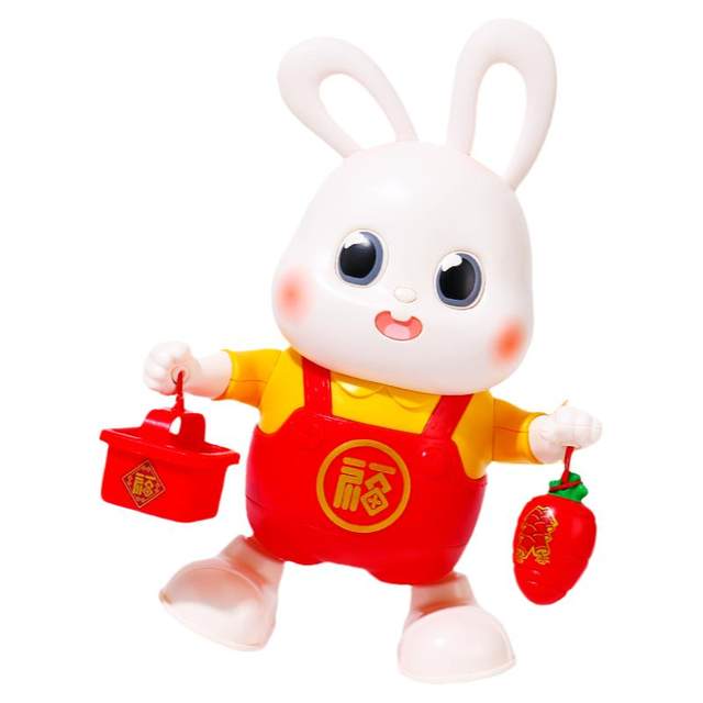 Xiaofu Rabbit Children's Electric Christmas Baby, 1 to 3 -year -old ...