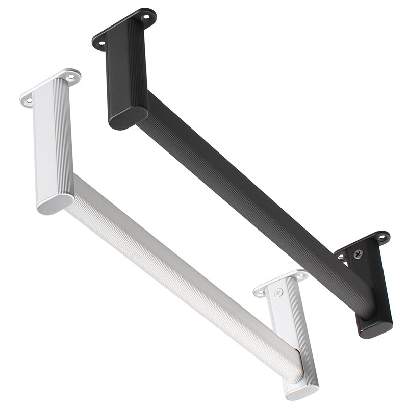 Diamond Lady Wardrobe Flange - Čierna tyč na vešiaky