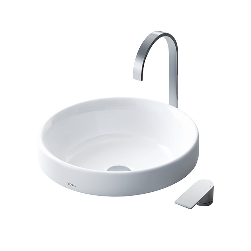Toto Ceramic Round Art Basin Zhijie Wash Basin LW1704B