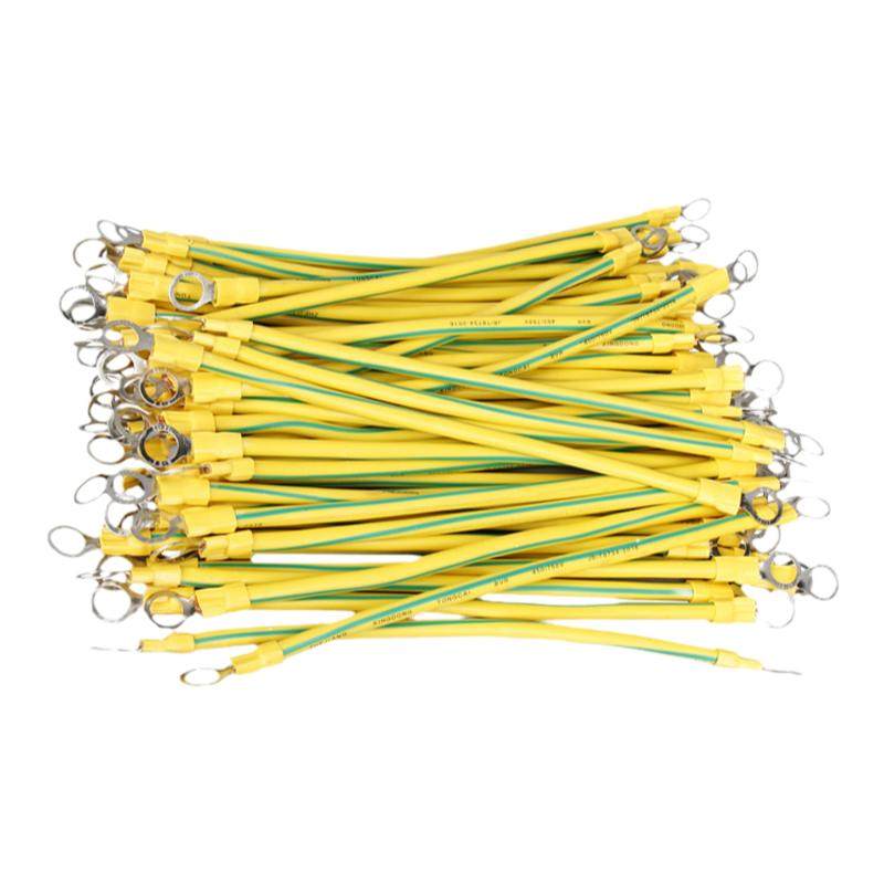 Yellow and Green Two-Color Ground Wire, Soft Copper Wire Bridge, Ground ...
