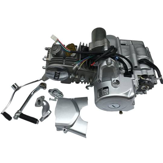 Jialing 70/90/110/125cc Motorcycle Engine - Electric Start, Manual Clutch