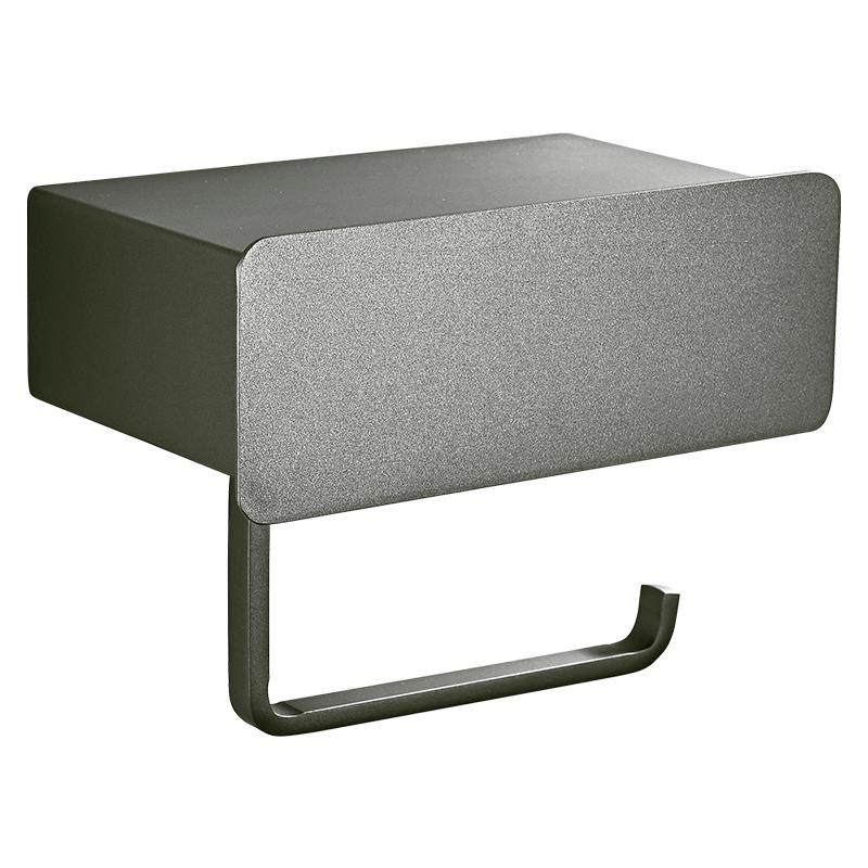 Gun Gray Pull-Out Paper Towel Holder 304 Stainless Steel Punch-Free ...