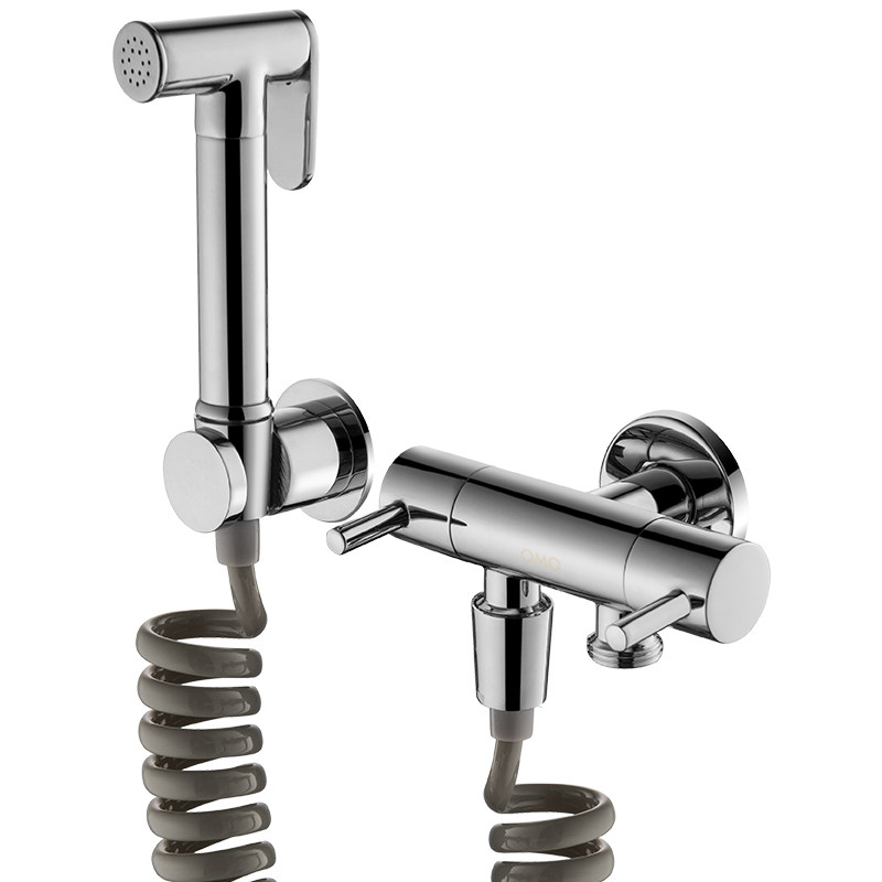All-Copper Toilet Partner Spray Gun Faucet Booster Flusher High ...