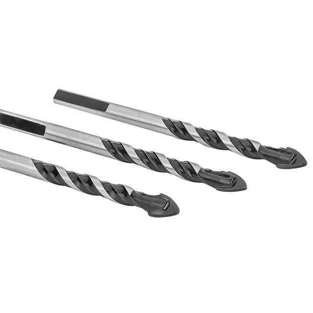 Ceramic tile drill bit concrete hole opening King drill alloy triangle ...