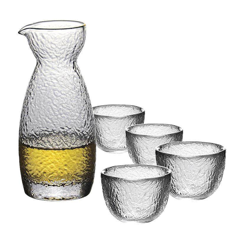 Ensemble à saké japonais - Verres à vin en cristal - Ding sheng lai
