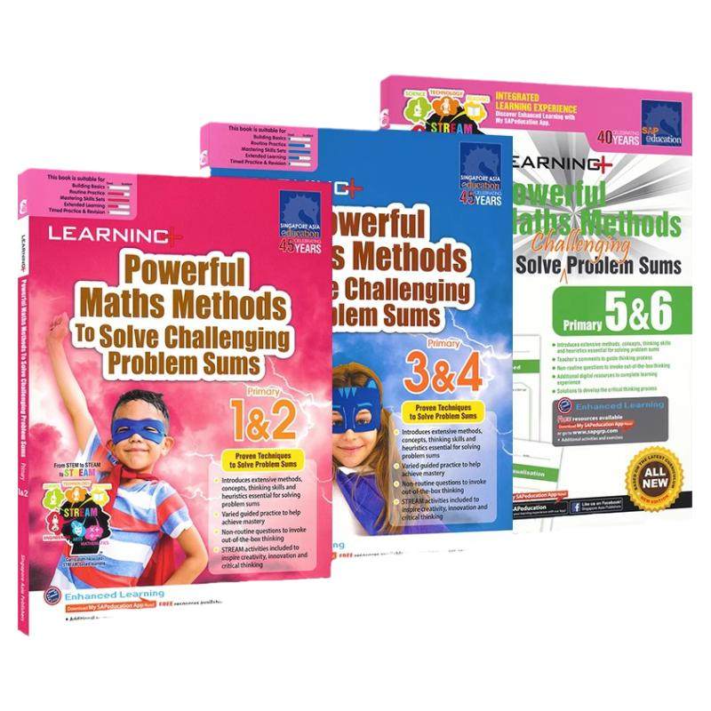 Singapore Maths Problem Solving: Ideas & Methods (Grades 1-6)