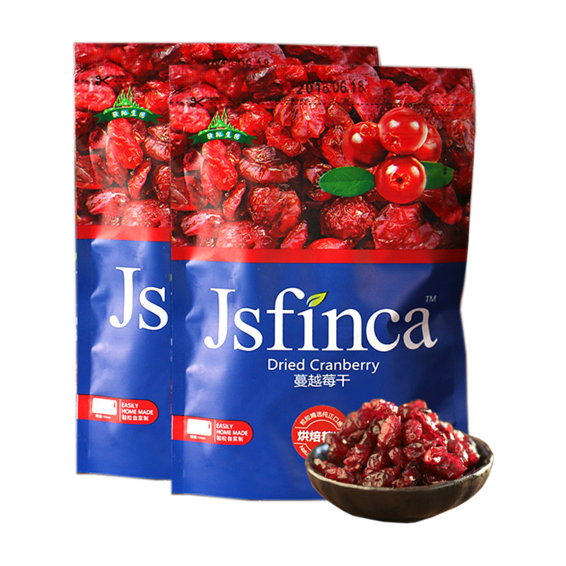 Jingsong Manor Getrocknete Cranberries 100g - Back- & Snack-Zutat