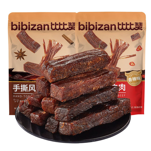 Bibizan hand-shredded air-dried beef, authentic Inner Mongolia hand ...
