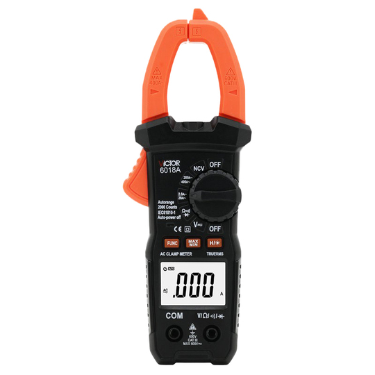 Victor VC6018A Digital Clamp Multimeter - High Precision AC/DC Ammeter