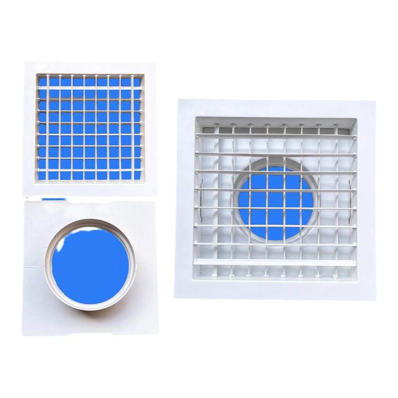 ABS Double-Layer Louver Air Outlet | Adjustable Plastic Steel Central ...