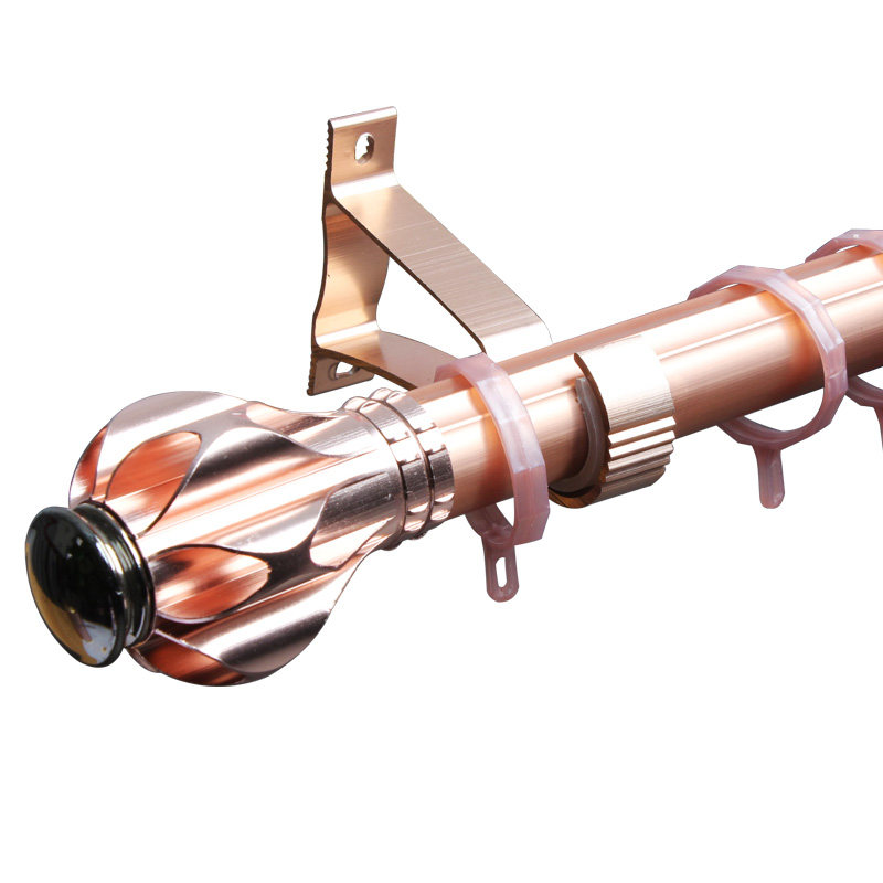 Roman Rod Curtain Rod | Thickened Aluminum Alloy Rod | Single and ...