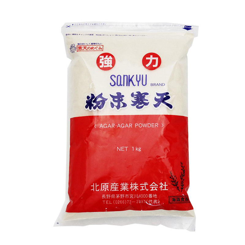 Japan's original kitahara strong cold powder - 1kg 100g jelly pudding ...