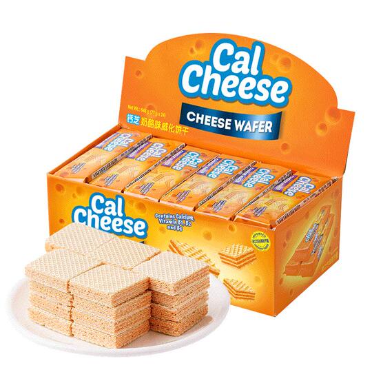 Calcheese Calcium Wafer Biscuits 648g - บิสกิตเวเฟอร์รสชีส