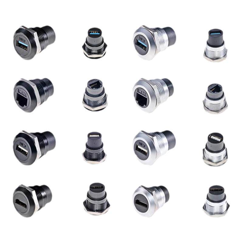 Yd RJ45 Network Port Adapter - Industrial Grade Waterproof Connector