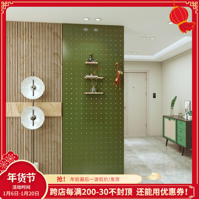 Customized green cave board entry wall storage wall custom -made alien ...