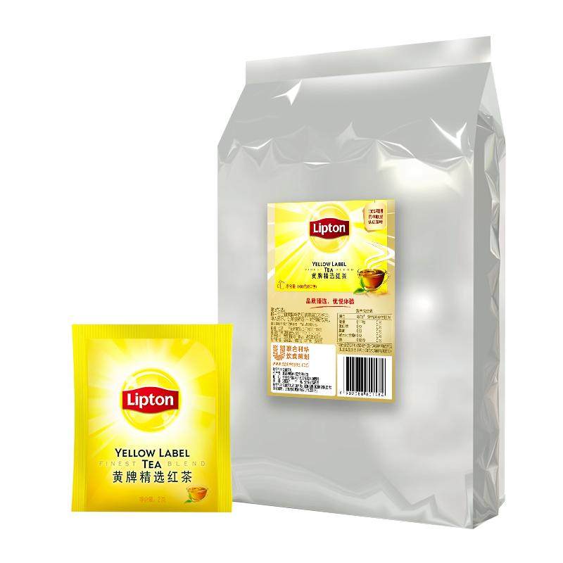 Lipton Black Tea Independent Paper Packaging E80 Bag/Box