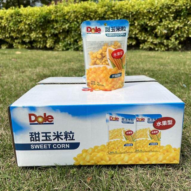 Dole will eat fruits sweet and tender corn grain vegetable fresh 60g*10 ...