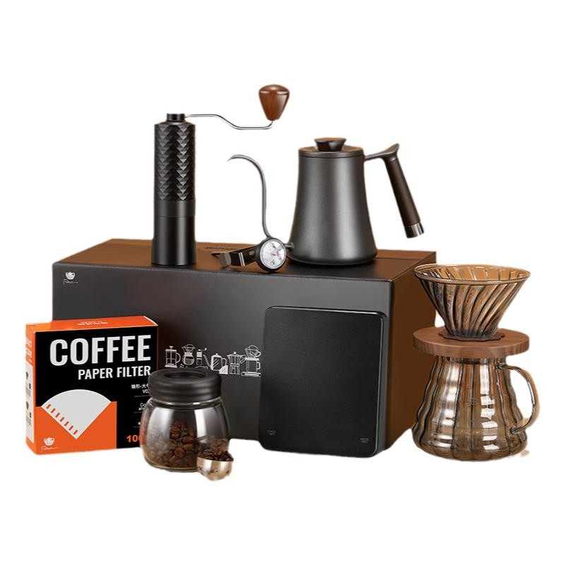 Hand Brew Coffee Set - Hand Grinder, Coffee Machine, and Appliance Full ...