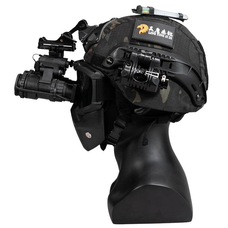 Lingying Base MIC2000 Mickey Helmet - Outdoor Camouflage Anti-Riot Headgear