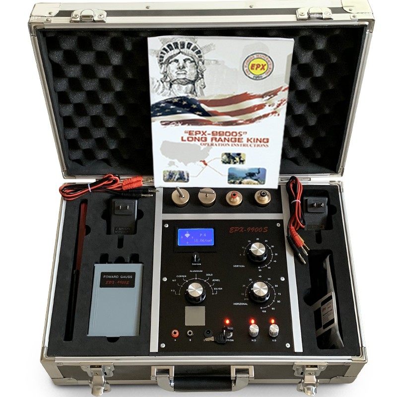 EPX 9900S High-Precision Metal Detector - Gold, Silver & Treasure Hunter