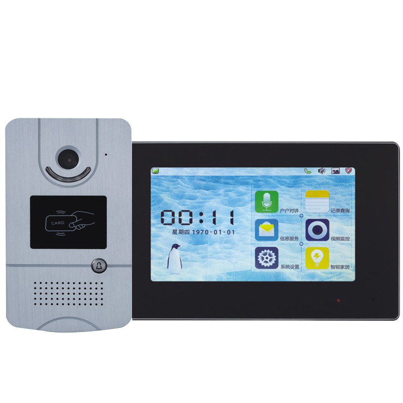 Aitedda Color Video Doorbell - HD Digital Intercom System